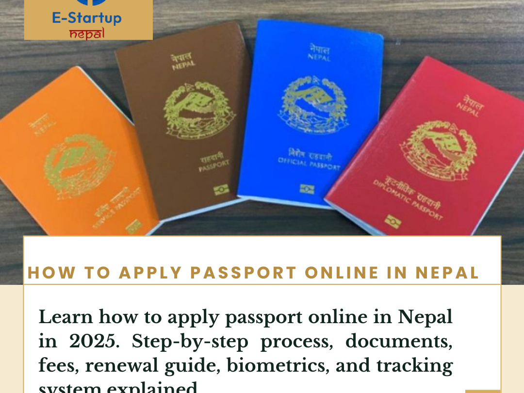 How to Apply Passport Online in Nepal (2026 Guide) | Requirements, Fees & Process